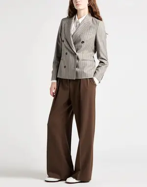 Brunello Cucinelli Striped Wool Blazer