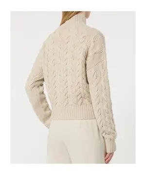 Max Mara Mstcosmo Knitted Jumper - Beige