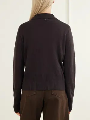 Le Kasha Ribbed Cashmere Cardigan