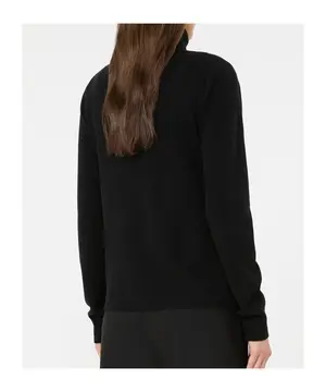 Max Mara Educata Roll Neck Jumper - Black