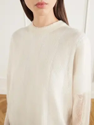 JOSEPH Classic Crew Neck Knit Sweater - No
