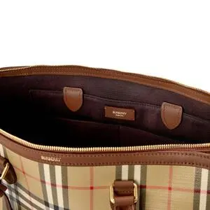 Burberry Checkered Tote Bag
