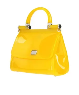Dolce & Gabbana Minimalist Solid-color Rubber Tote Bag
