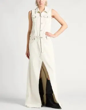 MAISON MARGIELA Solid Color Denim Dress