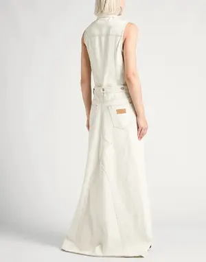MAISON MARGIELA Solid Color Denim Dress