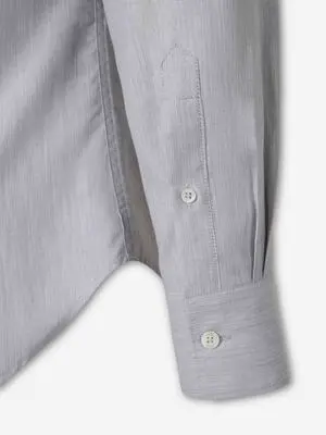 Canali Long Sleeved Plain Shirt