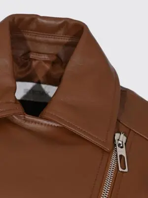 Sportmax Fringed Cropped Jacket - Brown