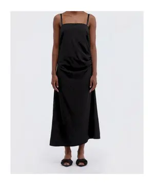 Carven Draped Lingerie Dress