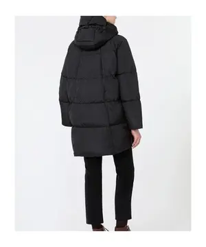 Max Mara Midi Parka In Water-repellent Taffeta
