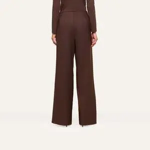 L'AGENCE Nova Pleated Wide-leg Pants