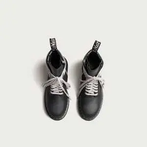Rick Owens X Dr. Martens Quad Sole Steel Toe Boot