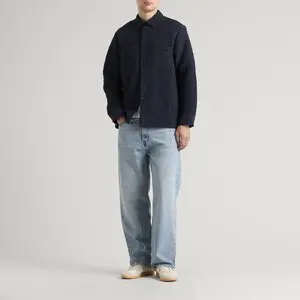 WAX LONDON Otto Ornate Quilt Overshirt