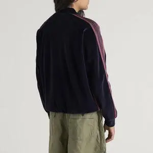 Needles Velour Rib Collar Track Jacket