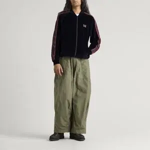 Needles Velour Rib Collar Track Jacket