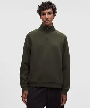 Lululemon Smooth Spacer Quarter Zip - Deep Forest
