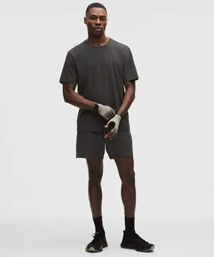 Lululemon Zeroed In Linerless Short 5 - Graphite Grey