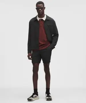 Lululemon Abc Classic-fit Short 7 - Black