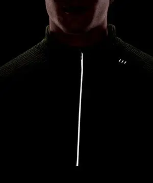 Lululemon Waffle-knit Half Zip - Deep Forest