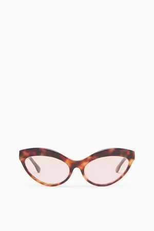 Ulla Johnson Harriet Sunglasses - Tortoise Shell