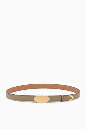 Ulla Johnson Reversible Plaque Belt - Sage