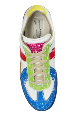 MAISON MARGIELA Replica’ Multicolor Low-top Sneakers