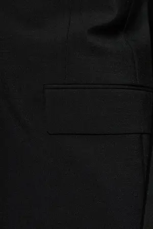 Fendi Wool Blazer With Open Lapels