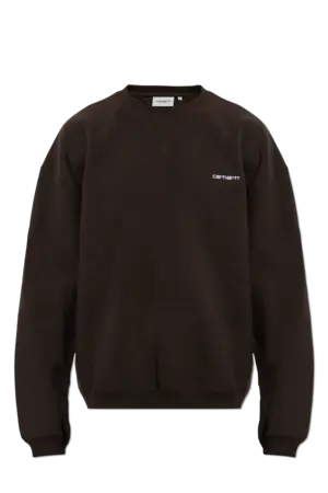 Carhartt Work In Progress Ebbert Crewneck Sweatshirt By - Brown