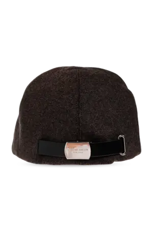 Giorgio Armani Wool Flat Cap