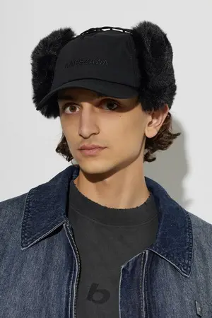 MISBHV Baseball Cap With Faux Fur Ear Flaps 'warszawa' By