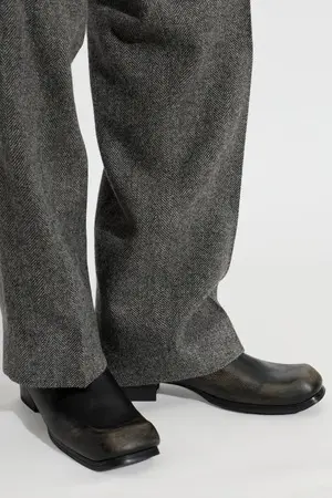 MAISON MARGIELA Leather Ankle Boots