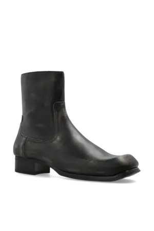 MAISON MARGIELA Leather Ankle Boots