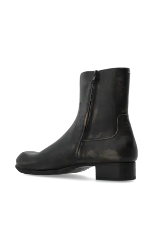 MAISON MARGIELA Leather Ankle Boots