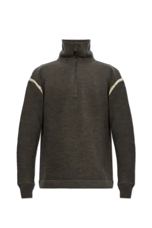 MAISON MARGIELA Wool Turtleneck Sweater - Brown