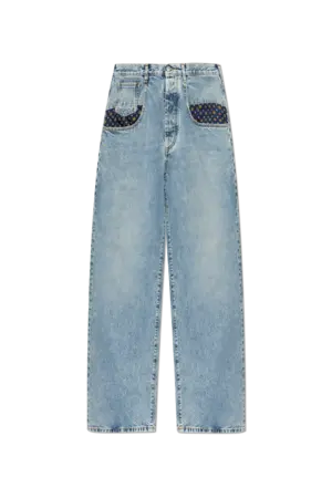 MAISON MARGIELA Wide-leg Jeans - Light Blue