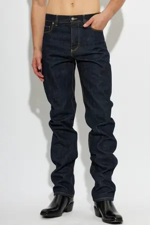Fendi Straight-leg Jeans – Deep Navy By