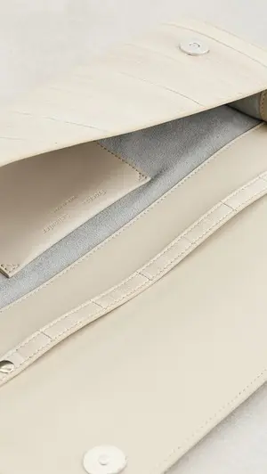 Proenza Schouler Hex Clutch In Eel