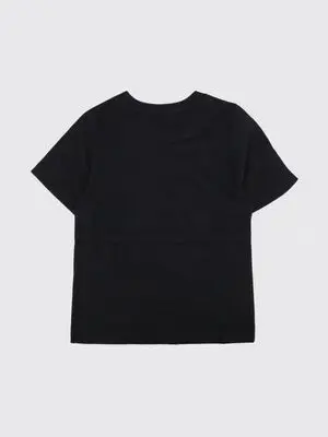The North Face Crewneck Pure Cotton T-shirt With Contrast Logo Print - Black