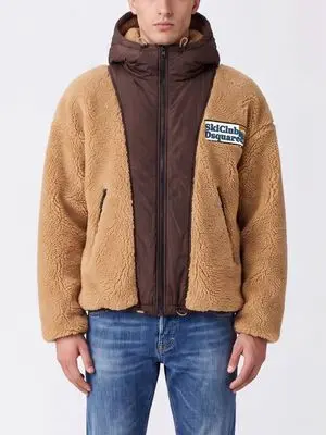 Dsquared2 Reversible Bi Sherpa Hooded Jacket