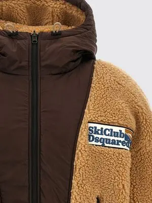 Dsquared2 Reversible Bi Sherpa Hooded Jacket