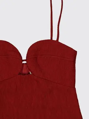 Johanna Ortiz Long Bustier Evening Gown In Viscose With Sweetheart Neckline