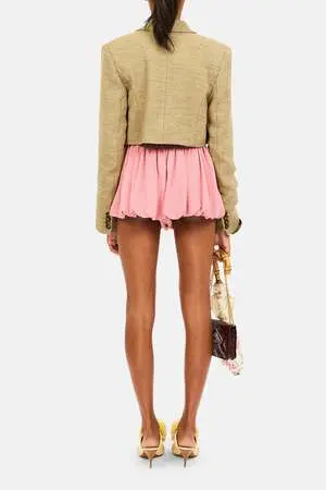Ulla Johnson Ondine Cropped Blazer - Desert