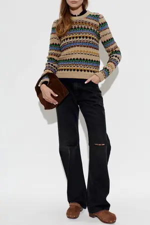 DR. SCHOLL'S SHOES Pescura Robin Fur Leather Mules By