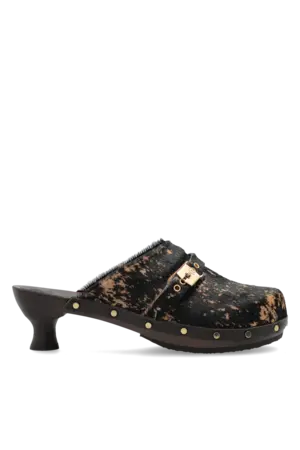 DR. SCHOLL'S SHOES Pescura Clarie Clog Heeled Mules