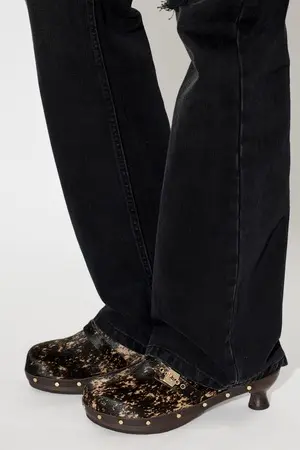 DR. SCHOLL'S SHOES Pescura Clarie Clog Heeled Mules
