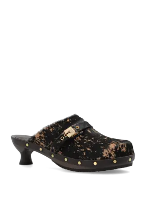 DR. SCHOLL'S SHOES Pescura Clarie Clog Heeled Mules
