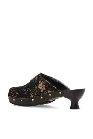 DR. SCHOLL'S SHOES Pescura Clarie Clog Heeled Mules