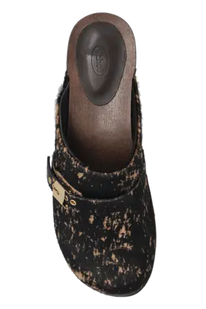 DR. SCHOLL'S SHOES Pescura Clarie Clog Heeled Mules