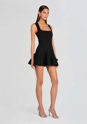 Retrofete Caterina Bandage Knit Dress - Black