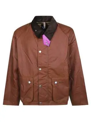 PAUL SMITH LOVES BARBOUR Transport Wax Jacket - Rosso