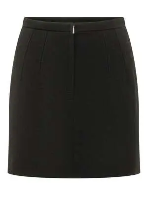 Dolce & Gabbana Inspired Mini Skirt In Textured Fabric